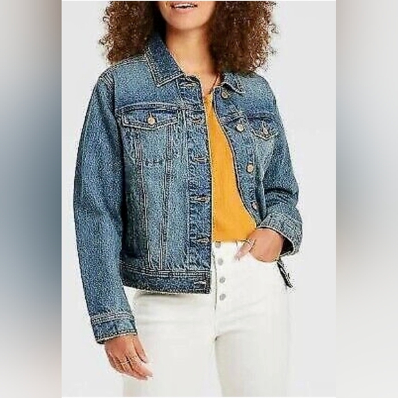 Universal Thread | Jackets & Coats | Universal Thread Size Medium Denim ...